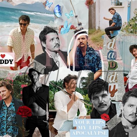 Pedro Pascal Png Etsy