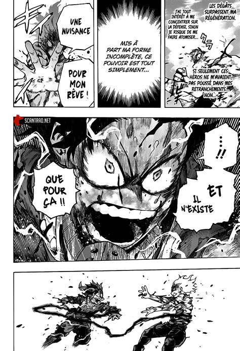 Scan My Hero Academia Chapitre 285 Katsuki Bakugo rising de mémoire