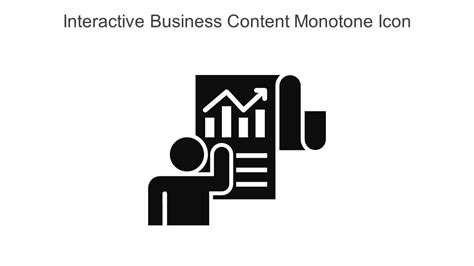 Interactive Business Content Monotone Icon In Powerpoint Pptx Png And Editable Eps Format Ppt Sample