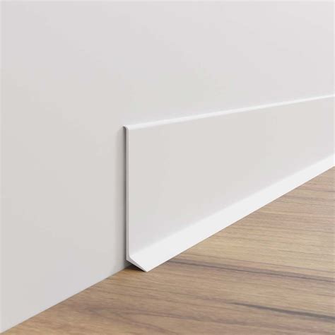 Плинтус алюминиевый AlPro13 - L60 2950х60, белый, 10шт. купить на OZON ...