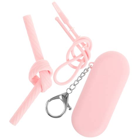 Silicone Straw Drinking Straws Reusable Coffee Kit Cocktail Portable