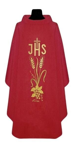 Linen Chasuble Ihs Liturgical Colors Etsy