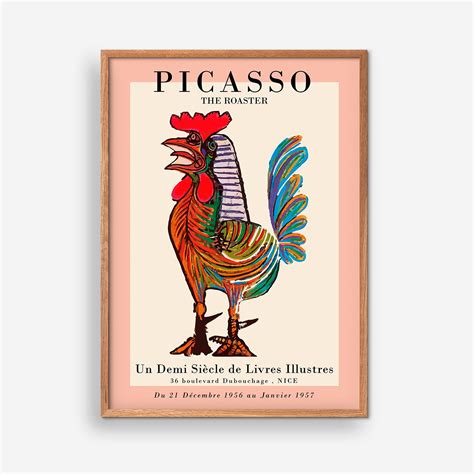 Original Rooster Pablo Picasso