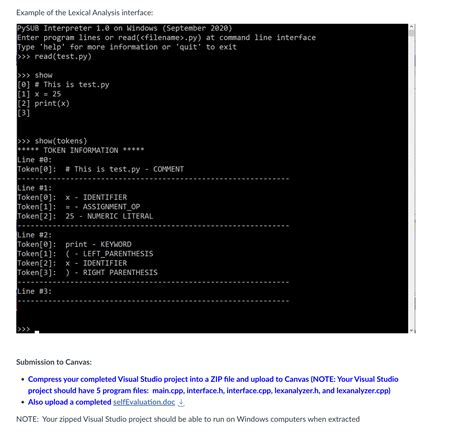 Solved Program Assignment2 Lexical Analyzer This Will Be