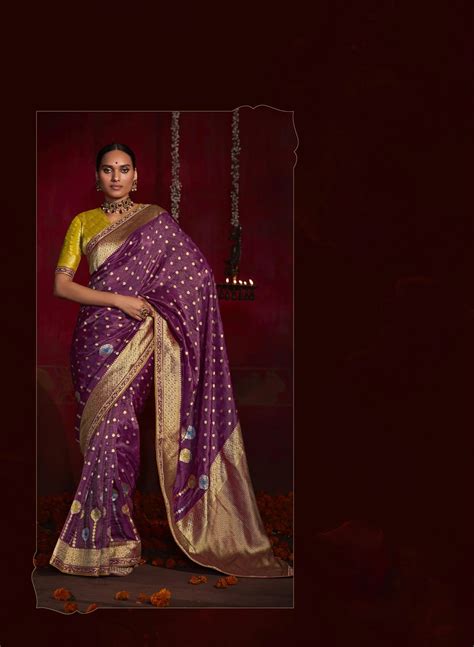 Pure Dola Silk And Attractive Weaving Design Uk