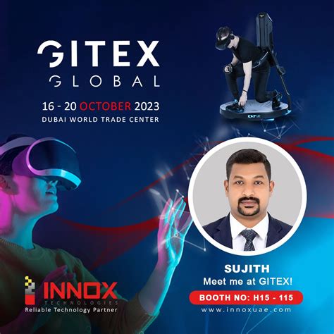 Gitexglobal2023 Innoxtechnologies Techenthusiasts Industryexperts