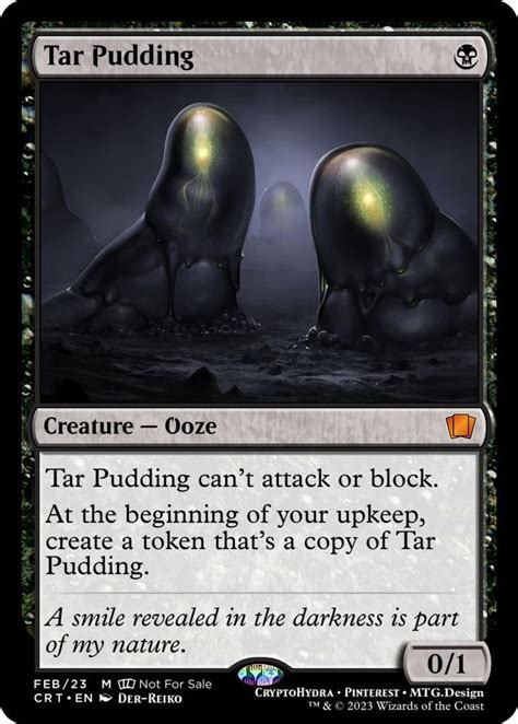 Tar Pudding Magic The Gathering Magic Cards Mtg