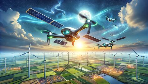 Maximizing Drone Efficiency Harnessing Solar And Wind Energy