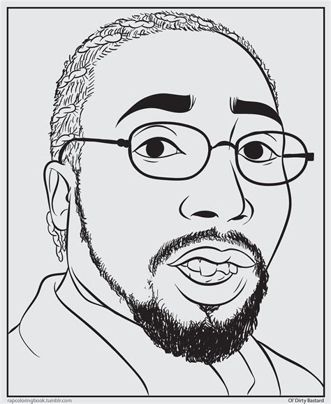 Ice Cube Rapper Coloring Pages