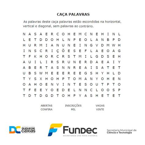 Vem Jogar Nosso CaÇa Palavras Especial Comenta Aqui Embaixo Quais