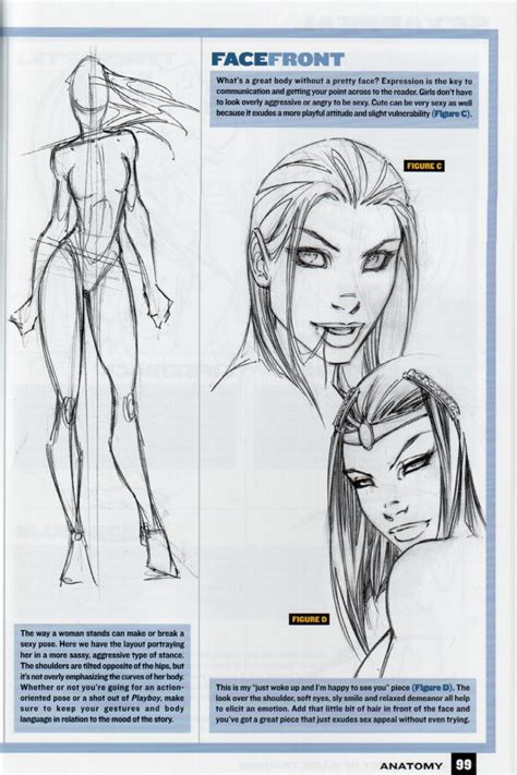 How To Draw Female Comic Characters According To Wizard Artofit