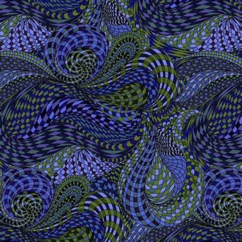 Biogeo 1 Blue Algae Fabric