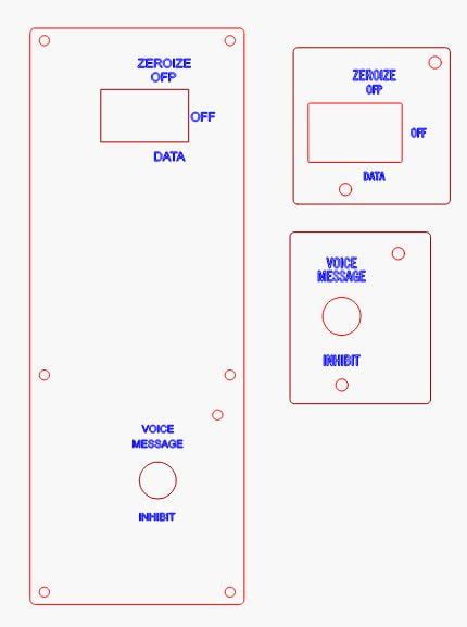 F16 Replica Zeroize Voice Panels Jaheli Simulator