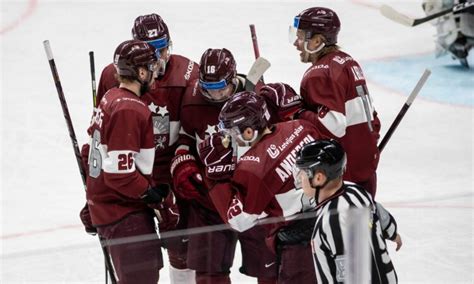 Daugaviņš Dominē Un Izceļas Ar Hat Trick Latvija Uzvar Pēdējā Mačā