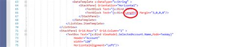 Xaml Editor Shows Member Functions Not Properties When Trying To Use Path Statement Project