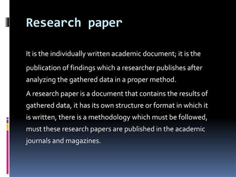 Difference Between Research Paper Thesis Book Writing PDF