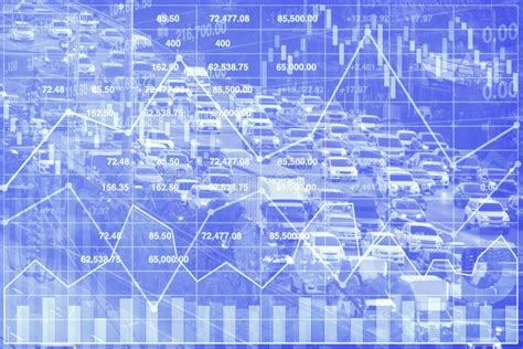stock financial index data with graph chart candlesticks data number