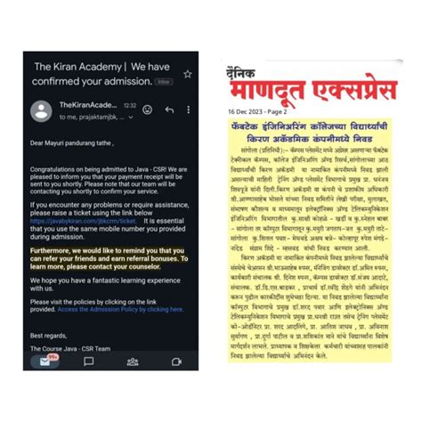 Mayuri Tathe On Linkedin Internship Opportunity Offerletter Javadevelopment 2024batch