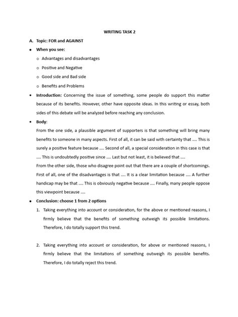 writing task 2 1 pdf reason essays