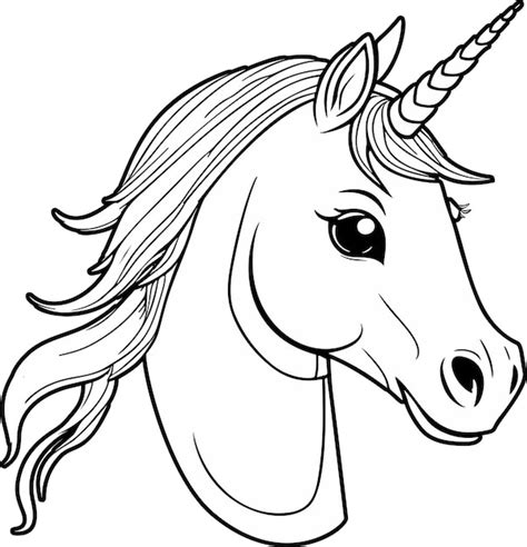 Desenho de unicórnio fofo para colorir Desenhos para colorir e imprimir
