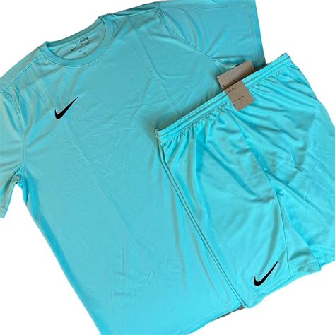 Nike Dri Fit Full Set Mint • Crewneck • Short Depop