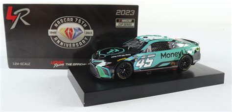 Tyler Reddick Signed 45 Moneylion I 124 Diecast Car Pa Pristine