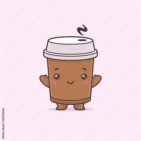 Kawaii Cute Coffee In Sale