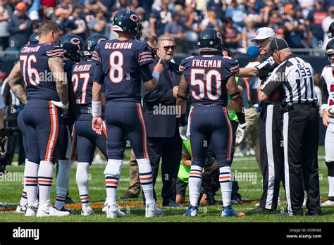 Chicago Illinois Usa 10th Sep 2017 Former Chicago Bears Head