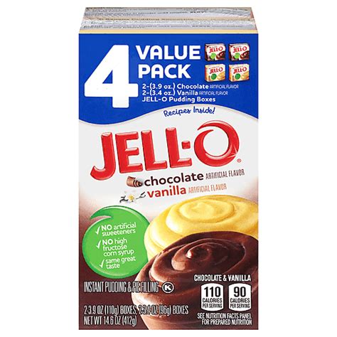 Jell O Sugar Free Chocolate Pudding Case