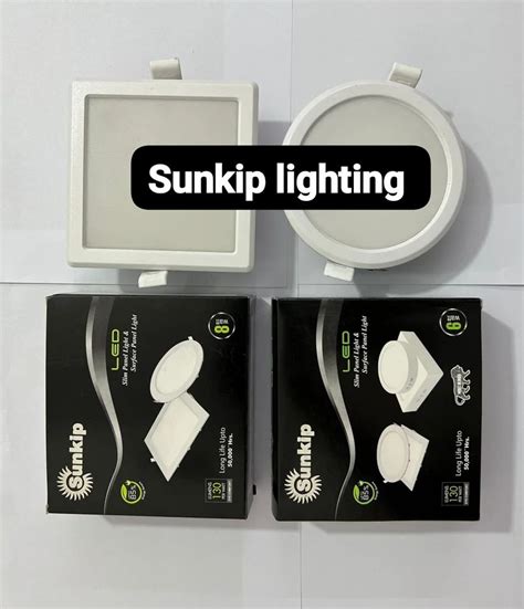 Sunkip Round Recessed Ceiling Led Light Cool White 15w At ₹ 145