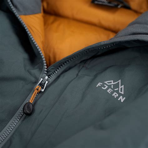 Mens Eldfjall Waterproof Down Parka Urban Chicmustard Fjern