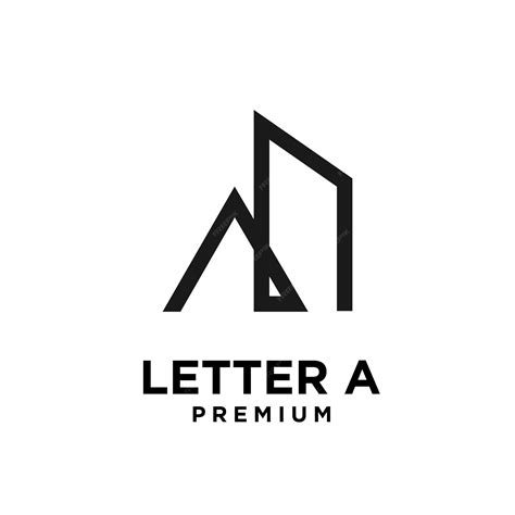 Premium Vector A Letter Abstract Logo Design Illustration