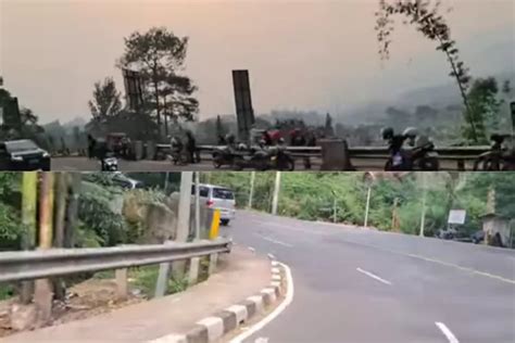 Pemandangan Baru Di Jalur Puncak Bogor Pasca Penertiban PKL Jadi Spot Foto Favorit Wisatawan