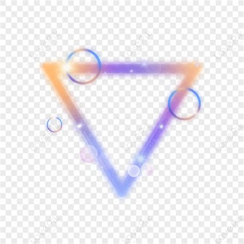 Inverted Triangle Light Effect Framecolor Gradienttriangle Pattern