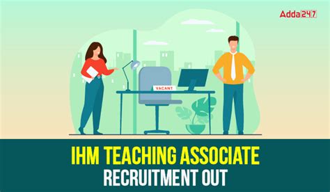 Ihm Teaching Associate Recruitment Out Apply Here