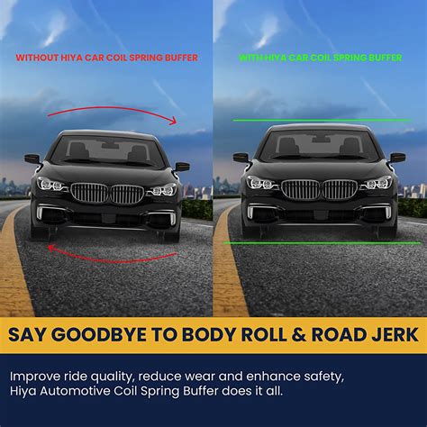 Yellow Car Coil Spring Buffer Heavy Duty Suspension Kit Hiya Automotive