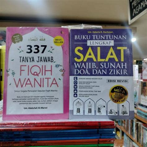 Paket 2 Buku 337 Tanya Jawab Fiqih Wanita Dan Tuntunan Lengkap Salat