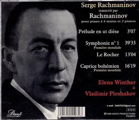 Yahooオークション B463 ラフマニノフ 交響曲第1番 他／winther And P