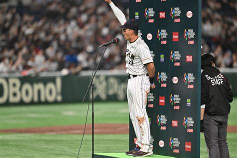 ヌートバー母「wbcはラーズの甲子園」土まみれで全力疾走、球場が揺れたダイビング大活躍のウラに母の直言「日本のしきたりになれなきゃ駄目よ