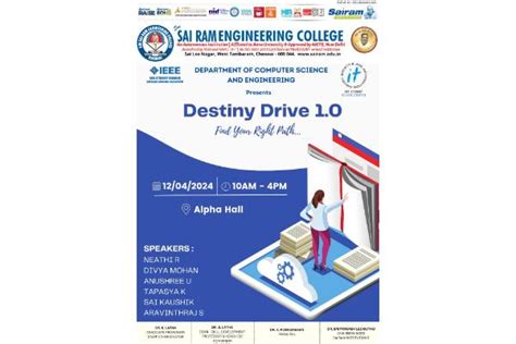 Computer Science And Engineering Cse Sri Sairam Engineering College
