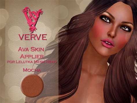 Second Life Marketplace Verve Ava Skin Mesh Head Applier Letluka