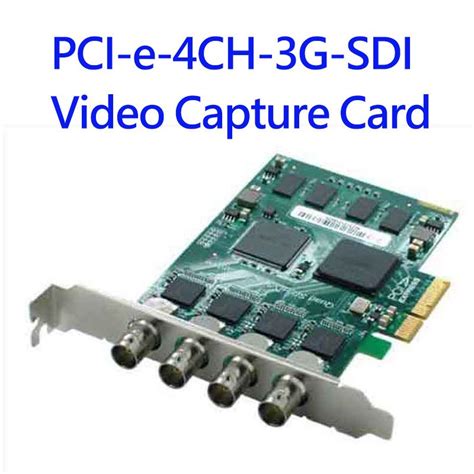 4ch Input 1080p 3g Sdi Video Capture Card Used For Non Linear Editing