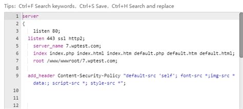 Setting Headers In Nginx Aapanel Free Hosting Control Panel One Click Lamp Lemp