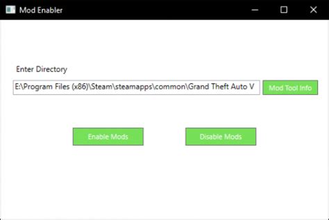 Gta V Mod Enabler Gta Mod
