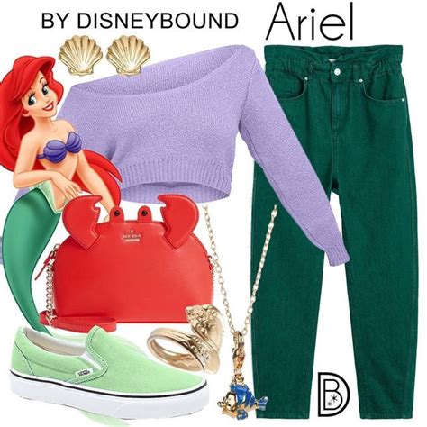 Disneybound On Instagram The Human Worldits A Mess 🦀 Leslieakay
