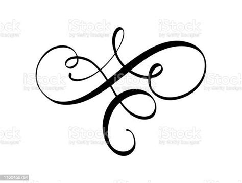 벡터 서 예 요소 번성 손으로 그린 칸막이 페이지 장식 및 프레임 디자인 일러스트 소용돌이 장식 웨딩 카드 및 초대장 장식 만연체에 대한 스톡 벡터 아트 및 기타 이미지