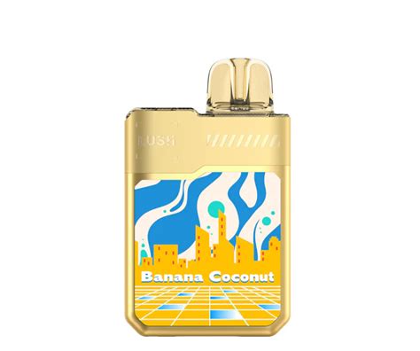 Banana Coconut Geek Bar Lush 20k