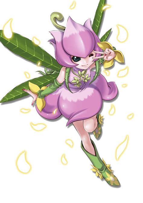 Lilymon Digimon Digimons Adventure Anime