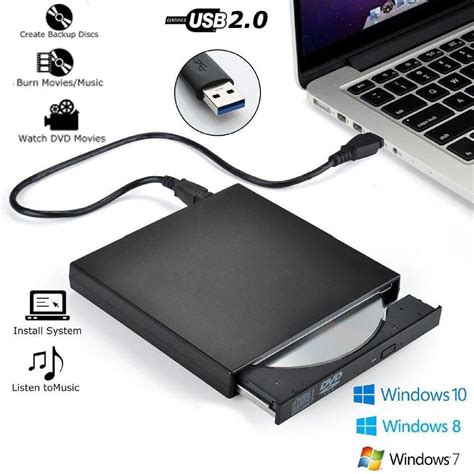 USB sürücü brülör CD harici DVD CD yazıcı hari Grandado
