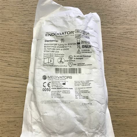 New Medivators 100130 Disposables General For Sale Dotmed Listing